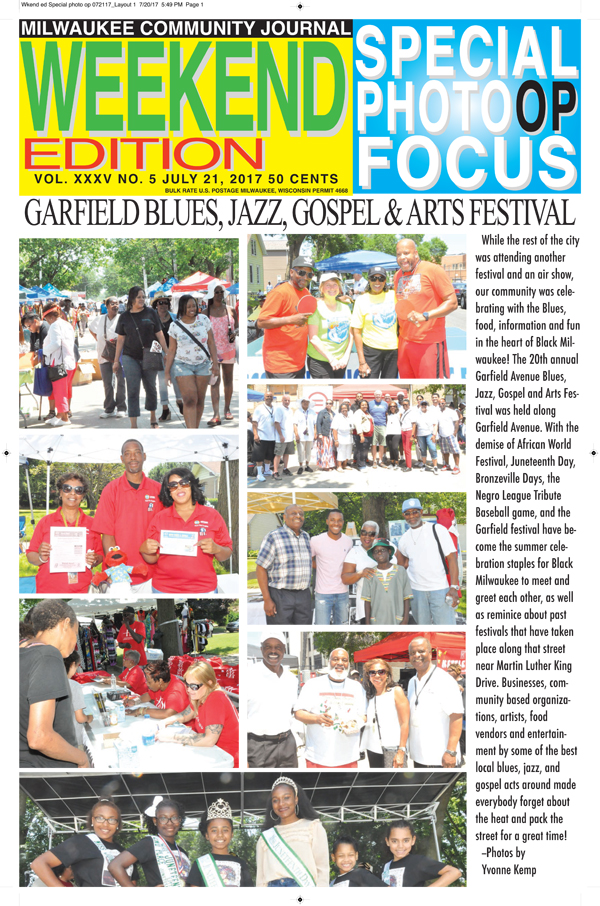 Milwaukee Community Journal - Wisconsin's Largest African American ...