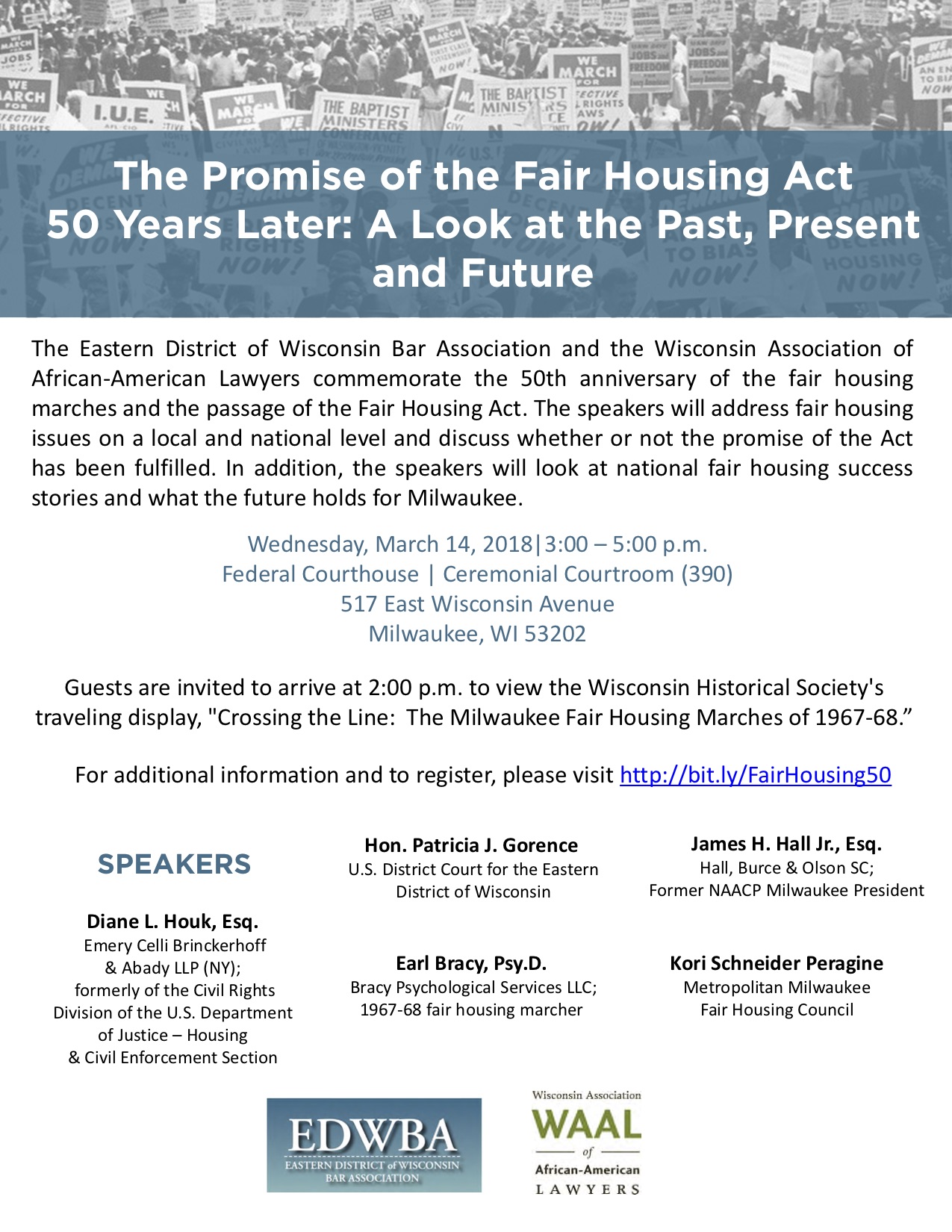 Bar Associations Commemorate 50th Anniversary of Open Housing Marches ...
